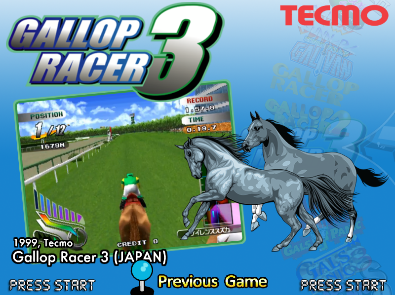 Gallop racer 3 store