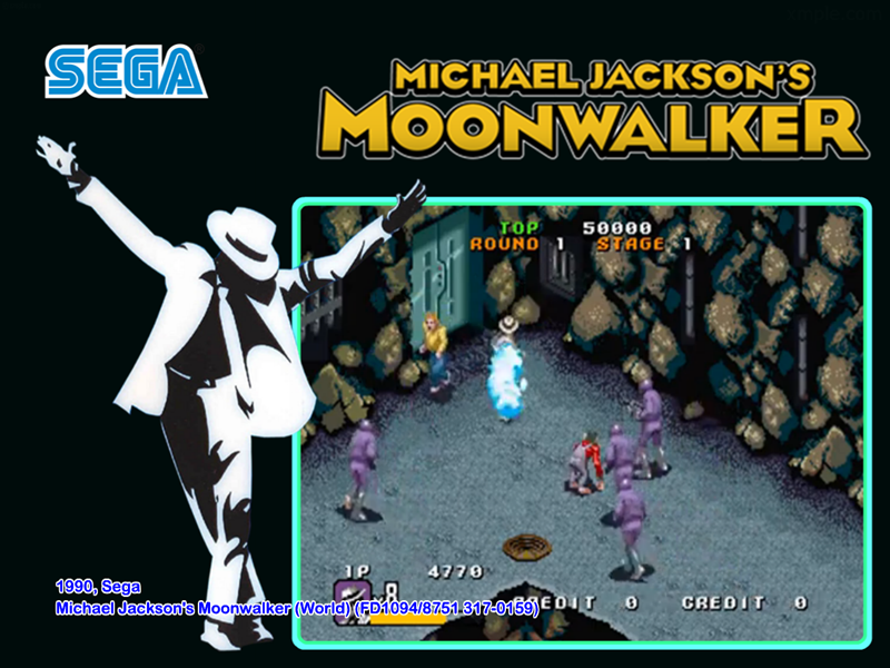 Sprites De Michael Jackson Moonwalker